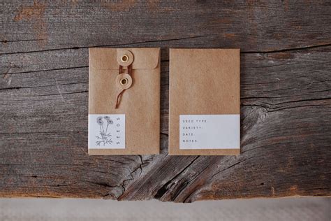 Seed Labeling Labels For Seed Packets Write On Seed Labels Etsy Uk