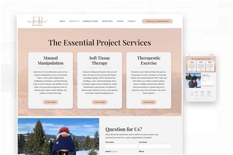 Essential Project Web Design For Healthcare Service In Vail Colorado