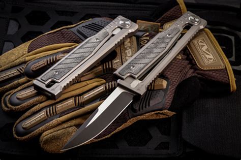 Reate Exo Gravity Knife Titaniumblack Micarta 375 Two Tone Pvd Drop