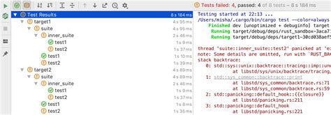 using ` format json` with ` nocapture` · issue 54669 · rust lang