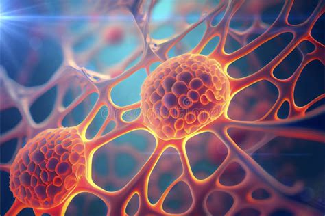 Ilustración Médica Que Muestra Células Madre Humanas 3d Ilustración