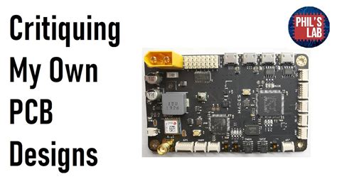 Critiquing My Own Pcb Designs Phils Lab 43
