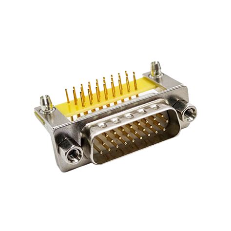 Elecbee D Sub 26pin Connector Right Angled Male Through Hole 26pin 3