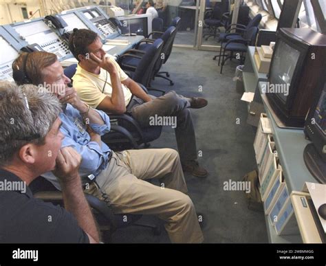 Kennedy Space Center Fla In The Firing Room Of The Launch Control
