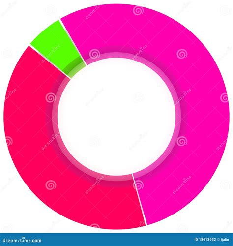 Color Pie Diagram Stock Illustration Illustration Of Graph