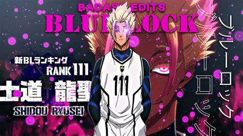 Blue Lock Shidou Ryusei Amv Edit K Cosmo Quick Youtube
