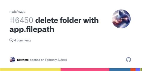 Delete Folder With Appfilepath · Issue 6450 · Nwjsnwjs · Github