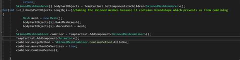Skinned Mesh Combiner Support Topic And Announcements Community Showcases Unity Discussions