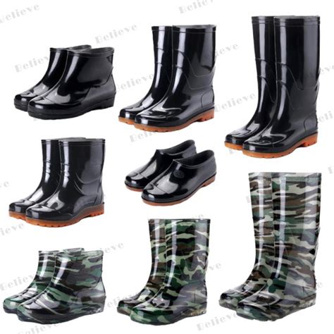 Rain Boots For Menwomenbotalow Cutrain Shoesrainbootsprotective