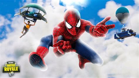 Spiderman En Fortnite Battle Royale Youtube
