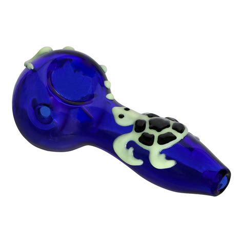 Glowing Turtle Pipe 4in Everything 420