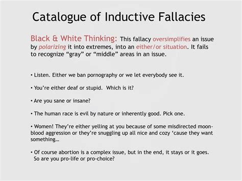 Ppt Fallacies Powerpoint Presentation Free Download Id 1599444