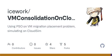 Github Iceworkvmconsolidationoncloud Using Pso On Vm Migration