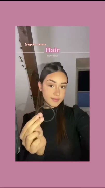 Tuto Coiffure Pour Les Cours Youtube