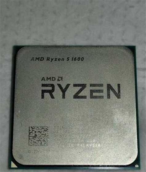 Процессор amd ryzen 5 1600 | Festima.Ru - Мониторинг объявлений