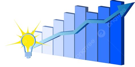 Vector Blue Chart Success Chart New Photo Success Chart New Png And