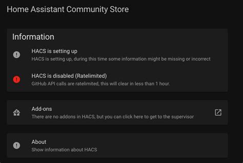 Github Rate Limit Error Hacs Configuration Home Assistant Community
