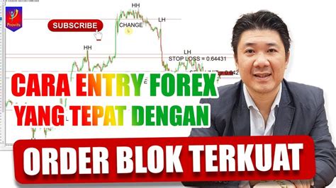 Cara Entry Forex Yang Tepat Dengan Order Block Terkuat Provits