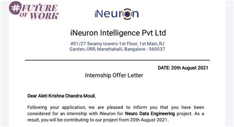 Krishna Aleti On Linkedin Internship Opportunity Datascience 13