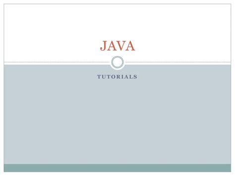History Of Java Pptx