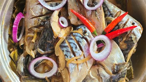 Sinaing Na Isda Recipe Mackerel Tulingan Pinoy Cook Youtube