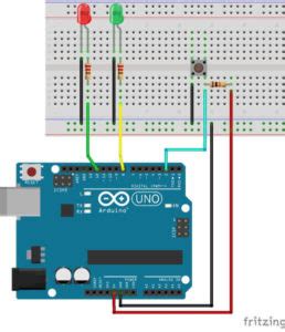 Arduino Lektion 105 Taster Mit Pull Up Widerstand Technik Blog