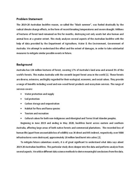 Sample Assignment 1 Pdf Wildfire Australia