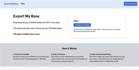 A Step By Step Guide To Exporting Your Airtable Data Blog Export My