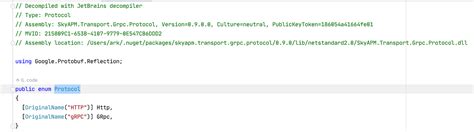 SkyAPM 枚举Protocol问题 Issue SkyAPM SkyAPM dotnet GitHub