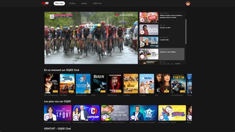 Oqee Ciné Loffre De Streaming Gratuit Avec Publicités De Free