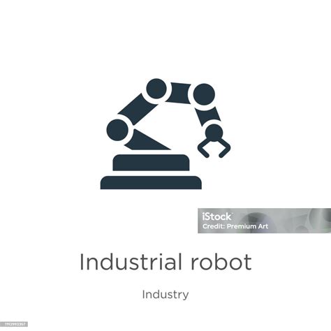 工業機器人圖示向量時尚扁平工業機器人圖示從行業集合隔離在白色背景向量插圖可用於網頁和移動圖形設計徽標eps10向量圖形及更多工廠圖片 Istock