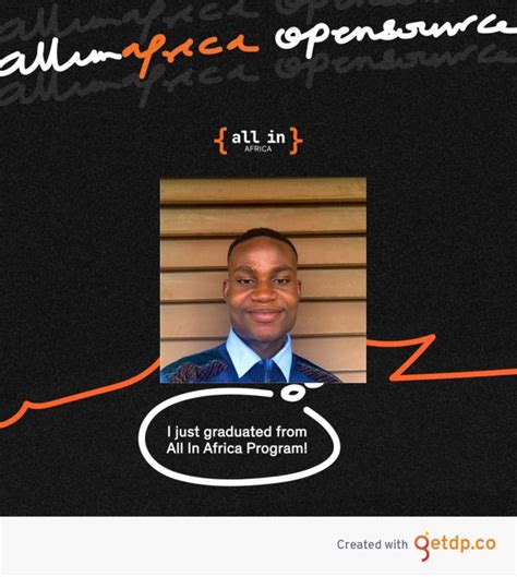 Favour Markson On Linkedin Allinafricagraduation Github Opensource 23 Comments