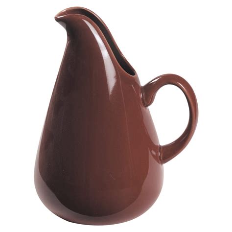 Russel Wright Bean Brown 90 Oz Pitcher By Oneida Replacements Ltd