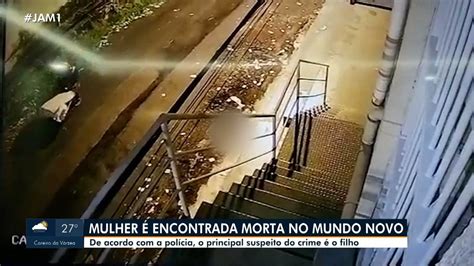 Homem é preso suspeito de matar a mãe e jogar corpo em terreno no