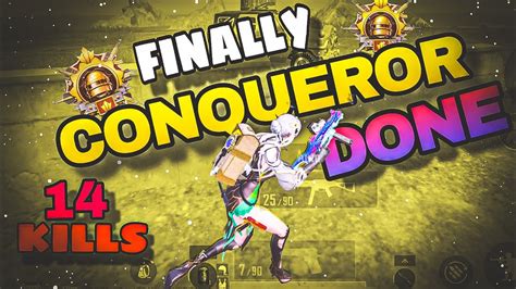DAY 5 Finally Reached Conqueror In Bgmi Solo Conqueror Rank Push