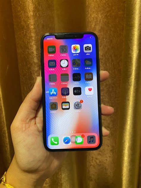 Iphone X 64g Th สีดำ ไอดีโมบาย โรบินสันกาญจนบุรี
