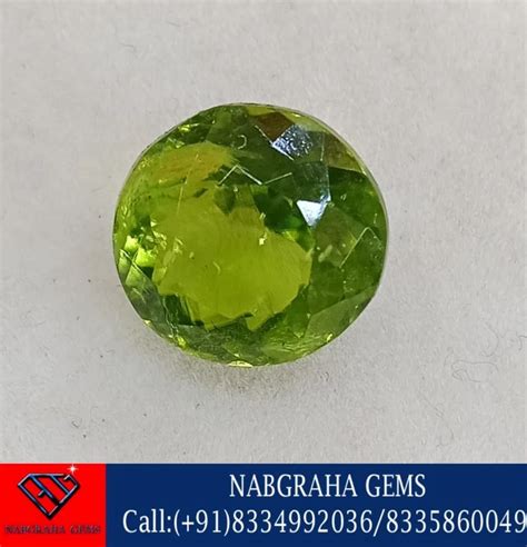 Green Oval Natural Peridot Gemstone For Astrology At Rs 1100 Carat In Kolkata