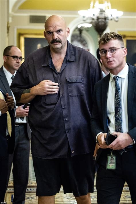 The Fetterman Rule John Hosts Senate Wearing Casual Shirt And No Tie