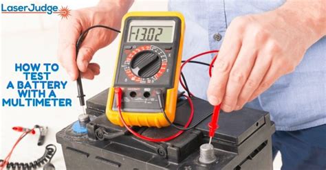 How To Test A Battery With A Multimeter