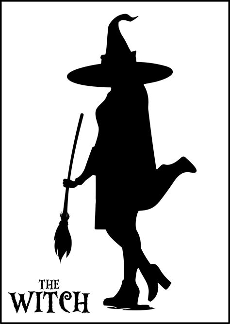 Printable Witch Template