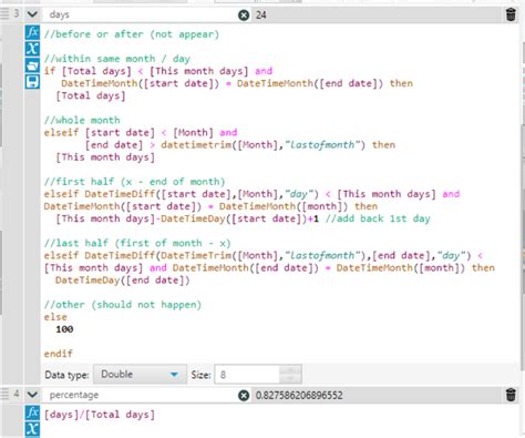 Solved Splitting A Date Range Into Percentages Per Month Alteryx