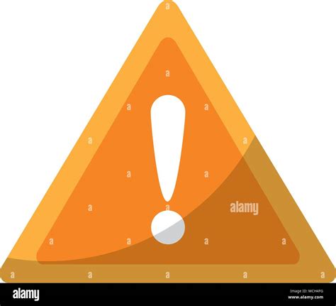 Warning Danger Caution Emblem Sign Vector Illustration Stock Vector