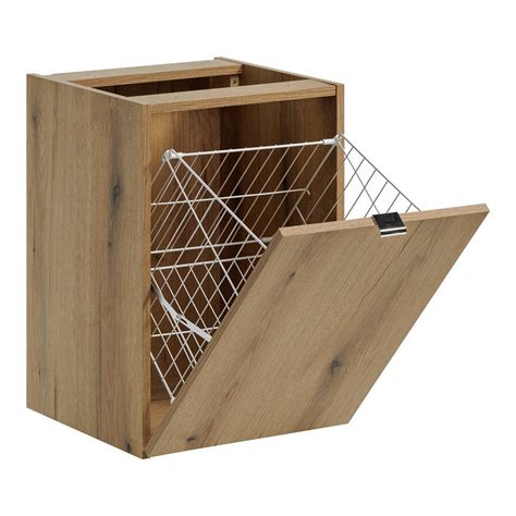 Lomadox Badkommode Newport 56 Oak Badschrank Unterschrank Mit