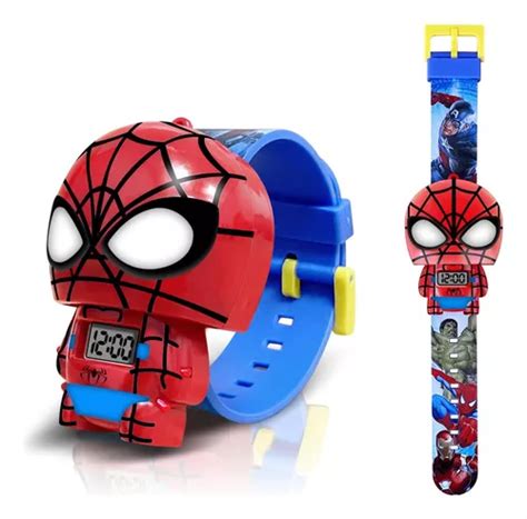 Reloj Digital De Dibujos Animados Para Niños Fácil De Leer Meses Sin