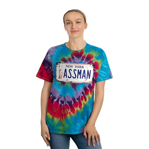 Tie Dye Assman Shirt Seinfeld Cosmo Kramer Jerry Seinfeld