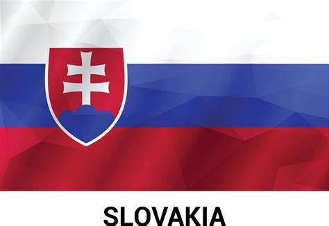 Slovakia Flags Design Vector 13341983 Vector Art At Vecteezy