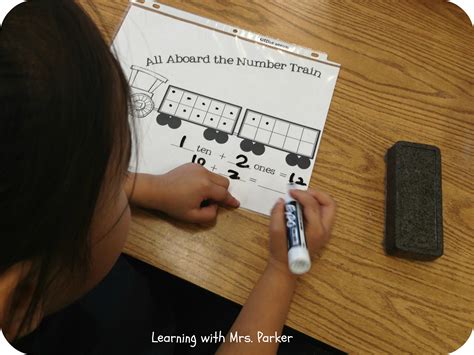 All Aboard The Number Train Learning With Mrs Parker