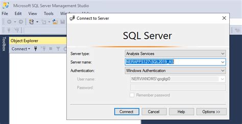 analysis services reads data from a data source but gives connection error while processing