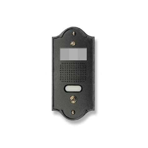 push button panel for video intercom 1 name mod 1plmvideo a in brass