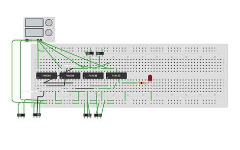 Circuit Design Lab 11 Bài 2 Tinkercad
